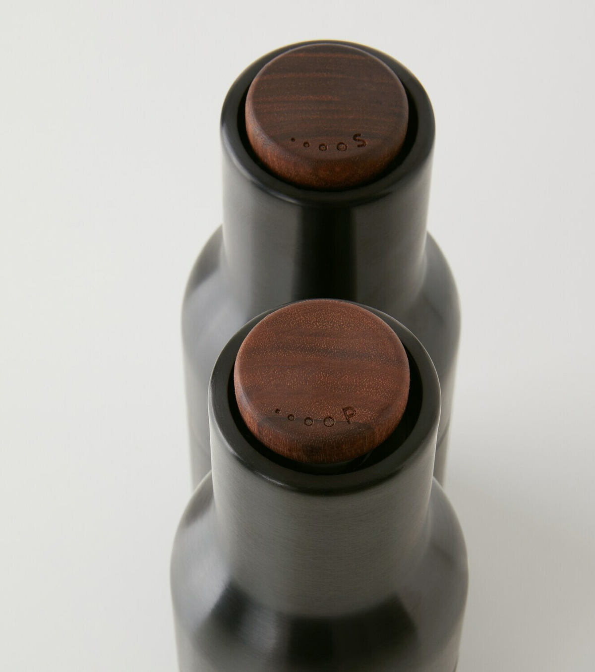 Menu - Bottle salt and pepper grinders Menu