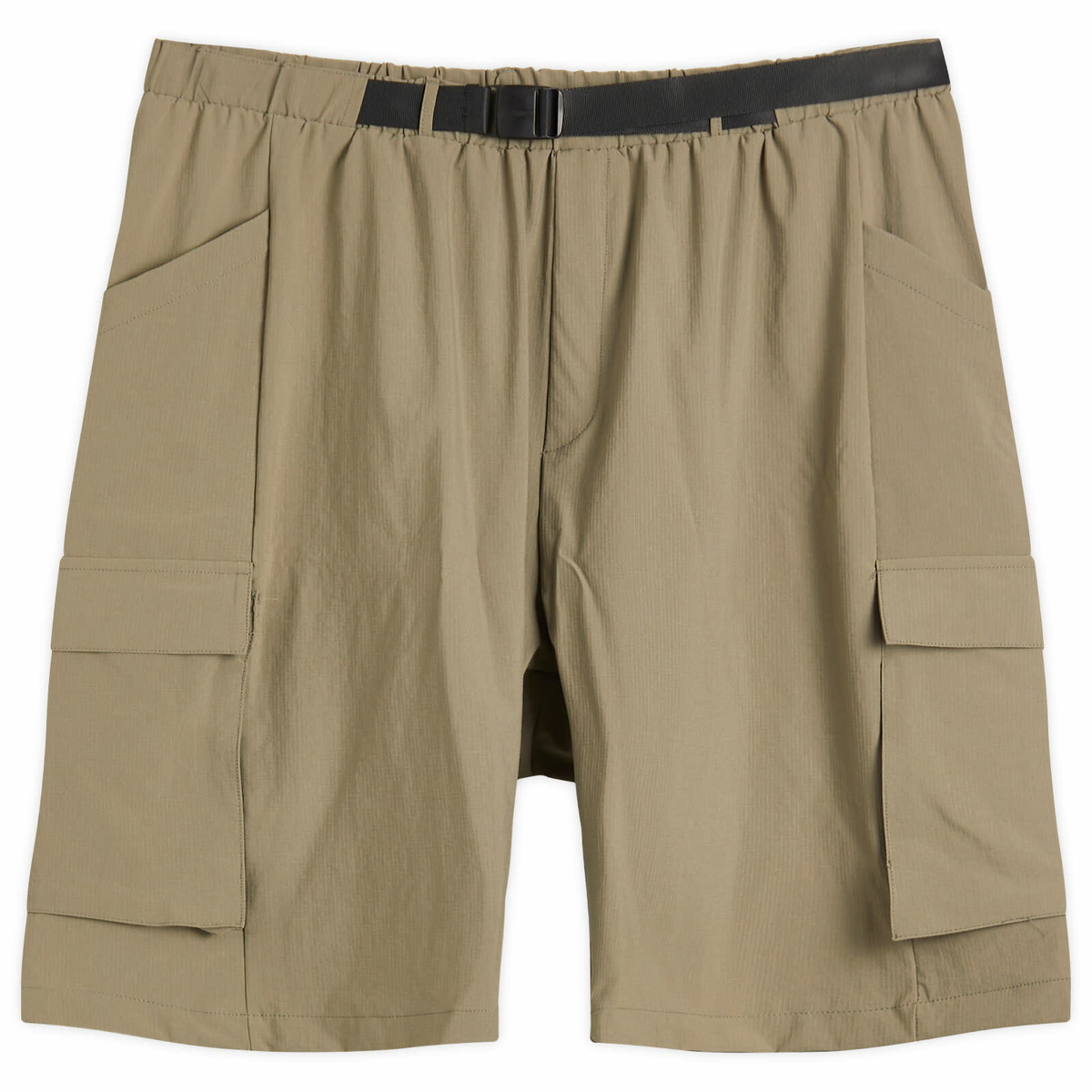 KA_YO_Prototype Men's Lightweight Cargo Shorts in Stone KA_YO_Prototype