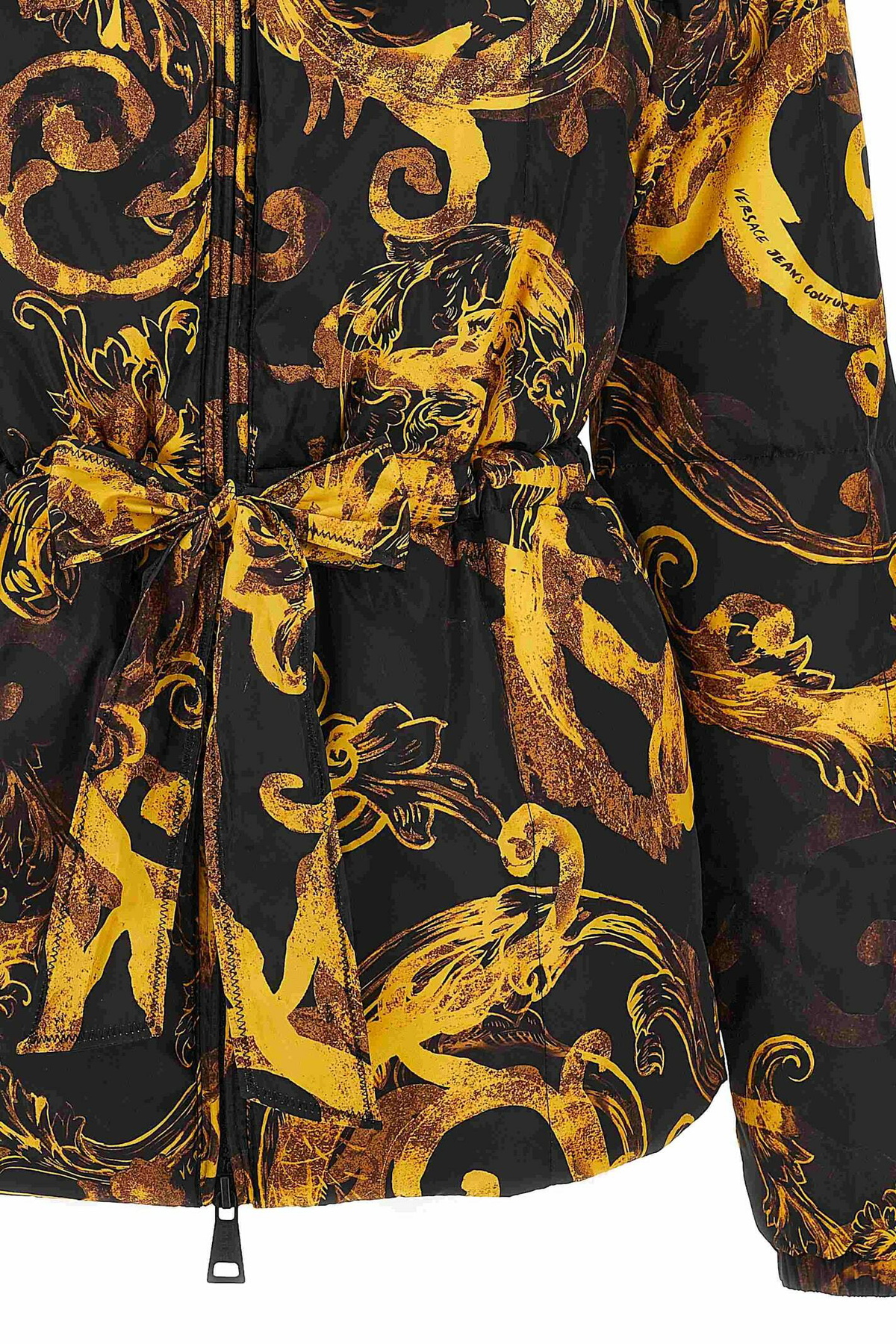 Versace Jeans Couture Black Down Jacket Versace