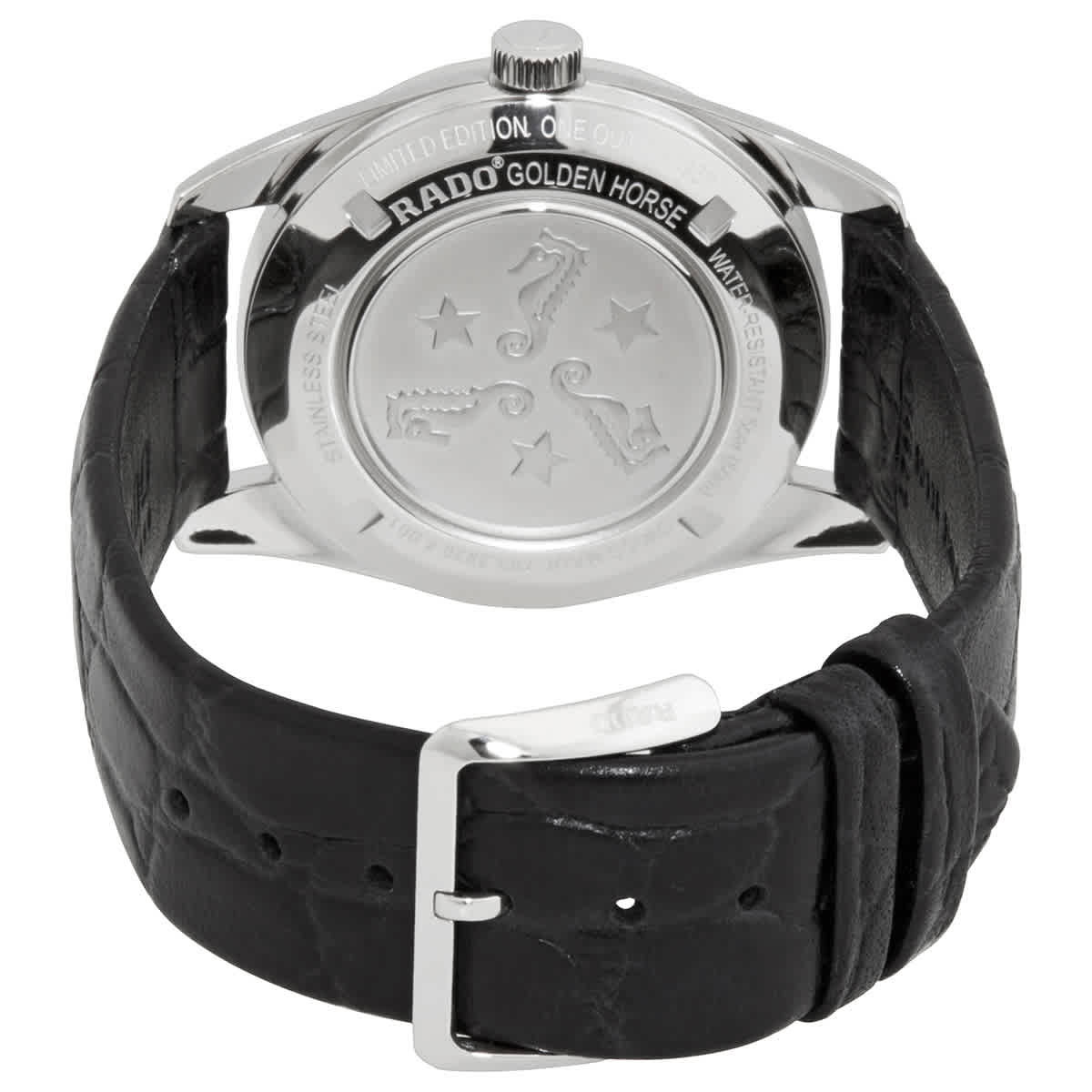 Rado Golden Horse Limited Edition Automatic Red Dial Unisex Watch ...