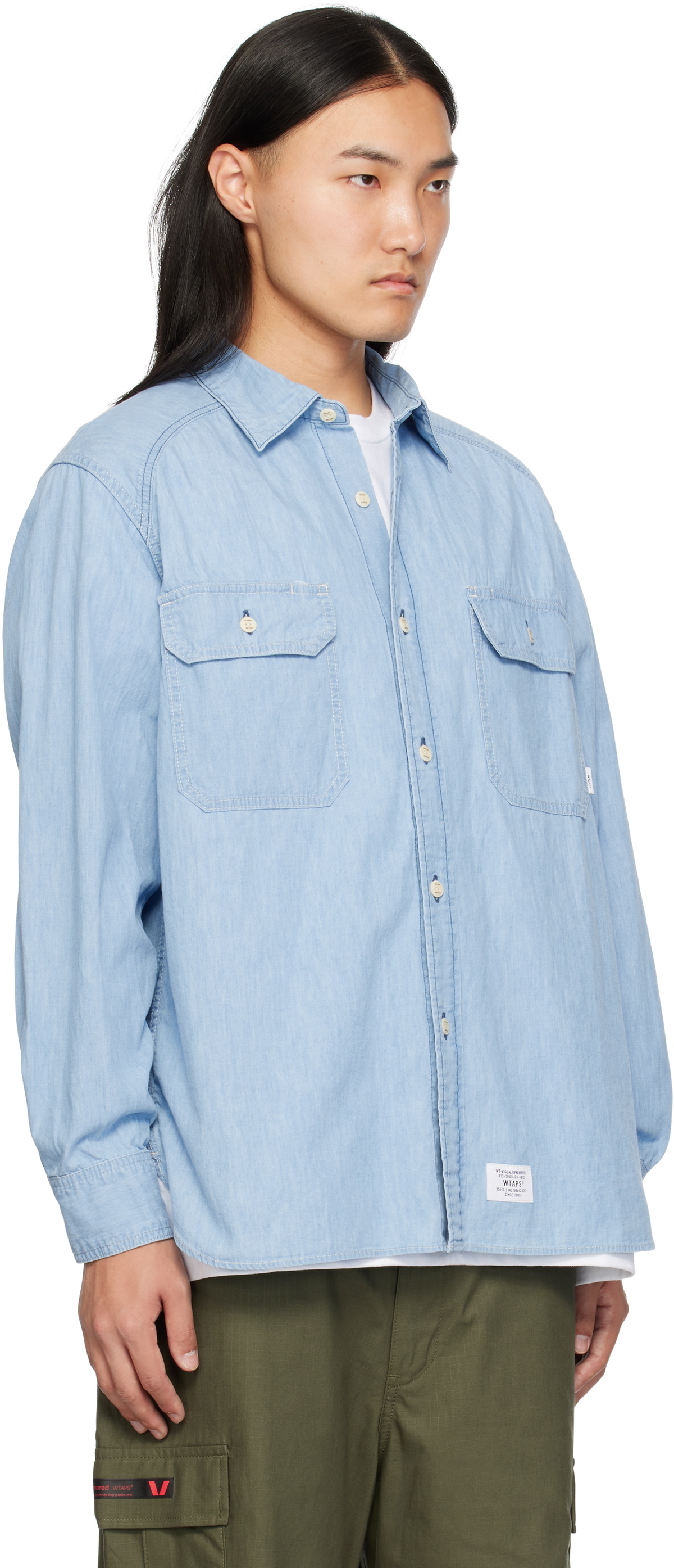 WTAPS Blue 11 Shirt WTAPS