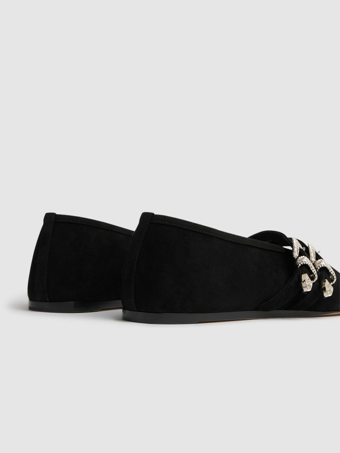 LE MONDE BERYL 10mm Claudia Suede Ballerina Flats Le Monde Beryl