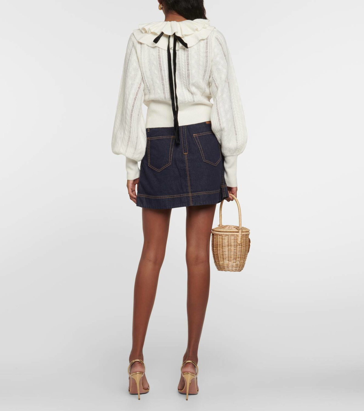 Zimmermann Luminosity cable-knit wool sweater Zimmermann