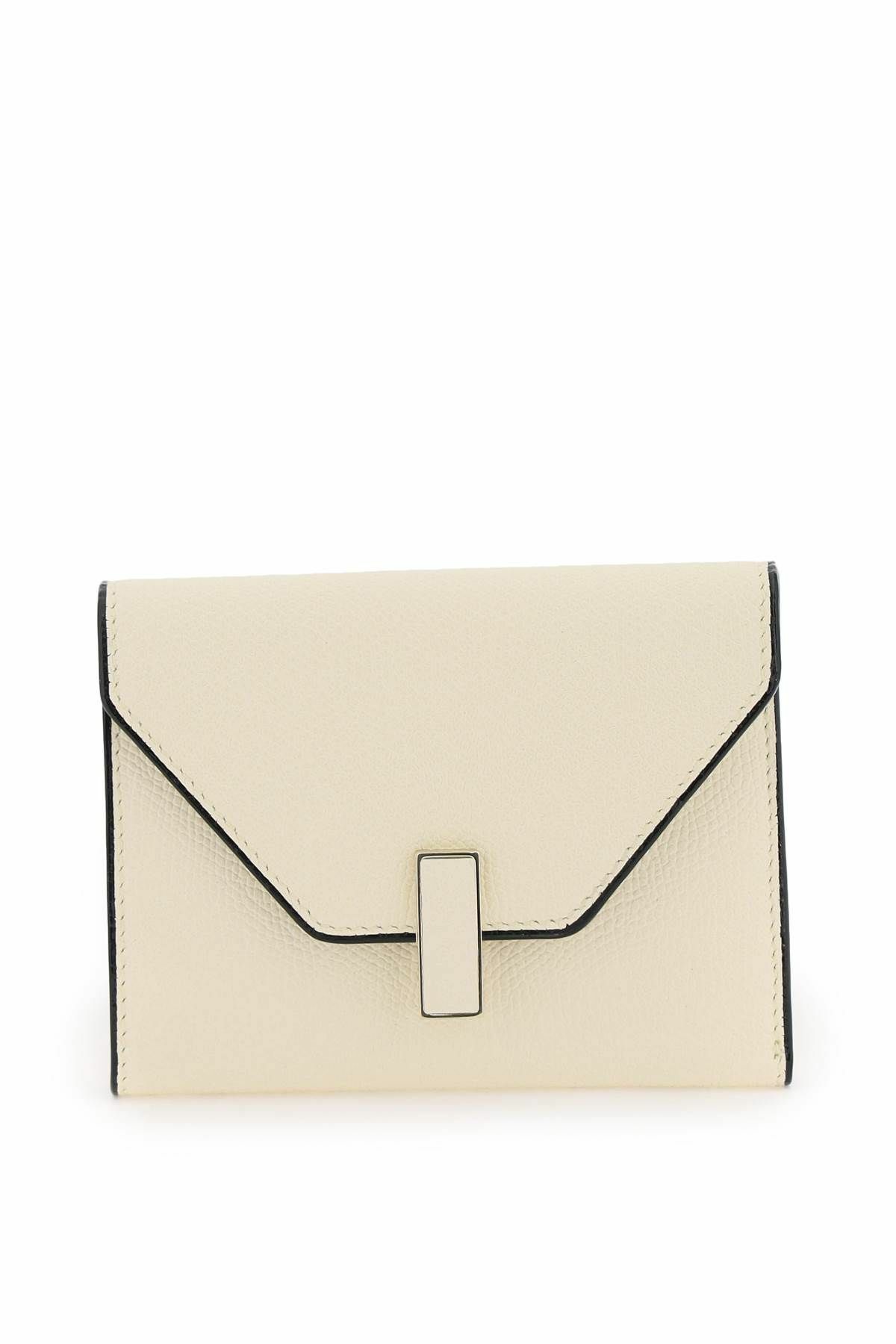 VALEXTRA trifold iside wallet White Valextra