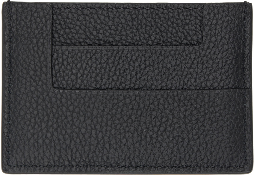 TOM FORD Black Hardware Card Holder TOM FORD