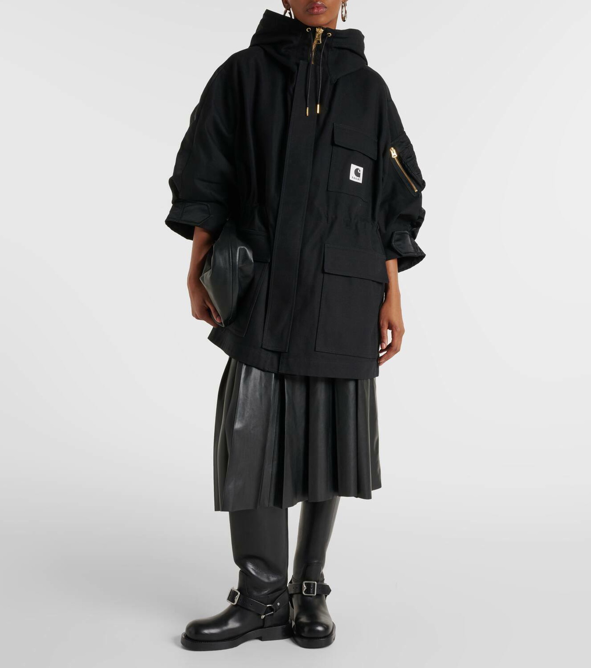 Sacai x Carhartt oversized cotton parka Sacai