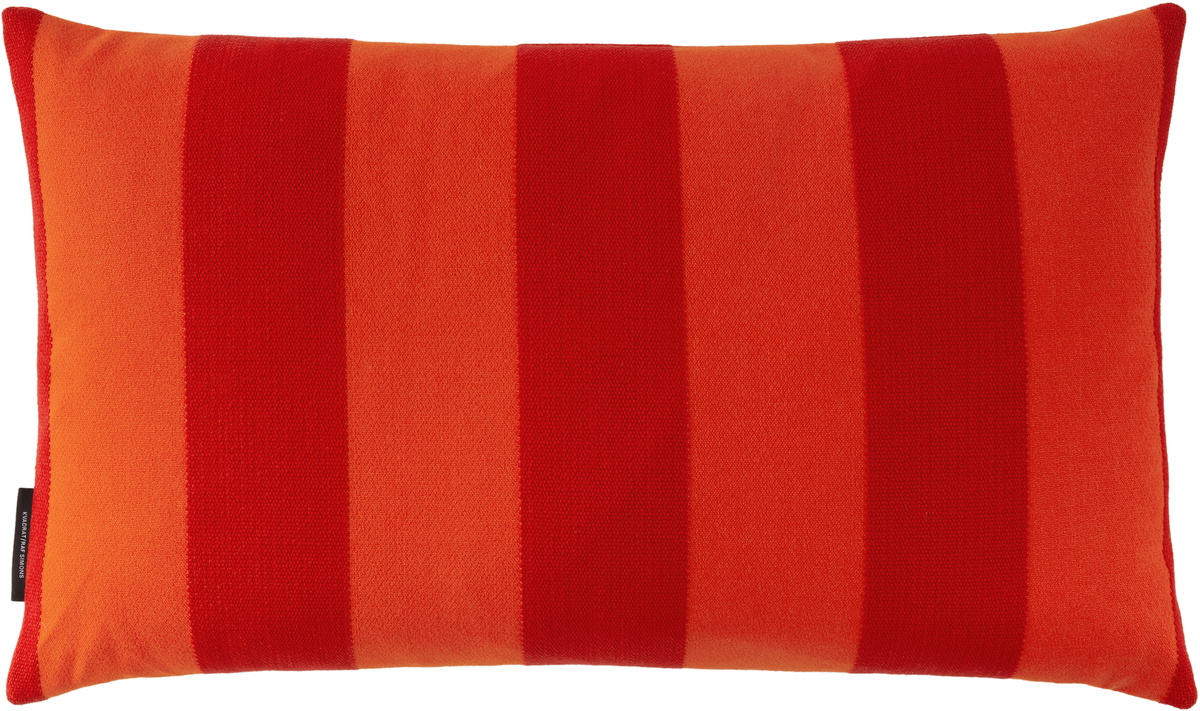 Kvadrat/Raf Simons Red & Orange Reflex Cushion Kvadrat/Raf Simons