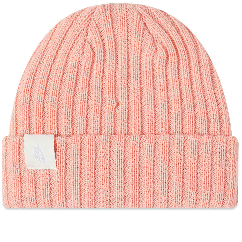 Nike NRG Essential Beanie in Bleached Coral/Sail Nike