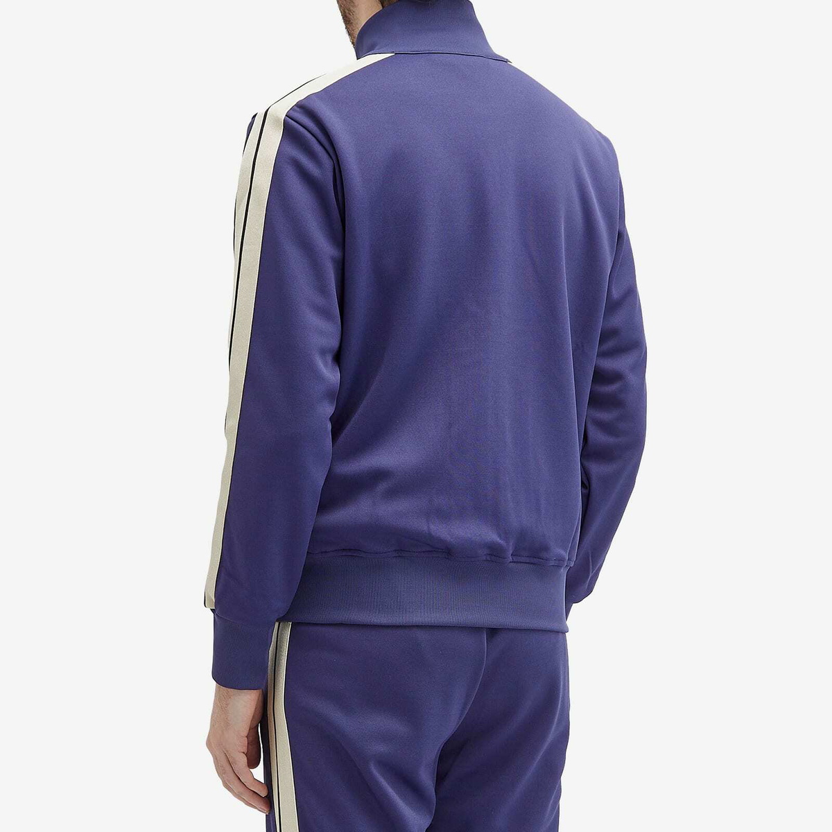 Palm Angels Men's Classic Logo Track Jacket in Blue Palm Angels