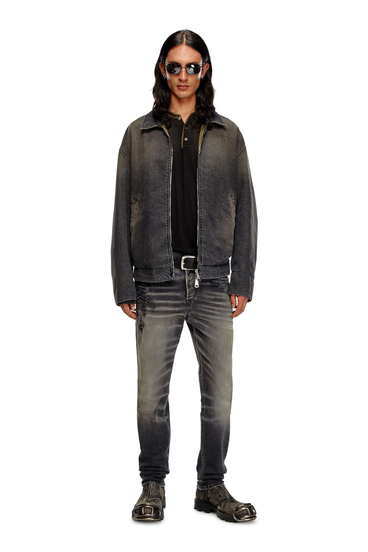 Diesel Regular Jeans - 2023 D-Finitive - Jeans Mens in Black Diesel