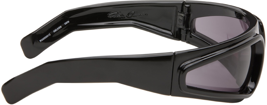 Rick Owens Black Porterville Ryder Sunglasses Rick Owens