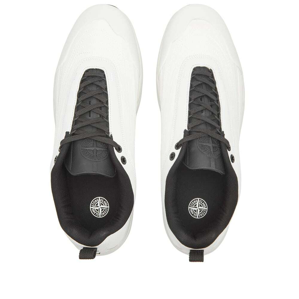 Stone Island Men's Grime Sneakers in White Stone Island