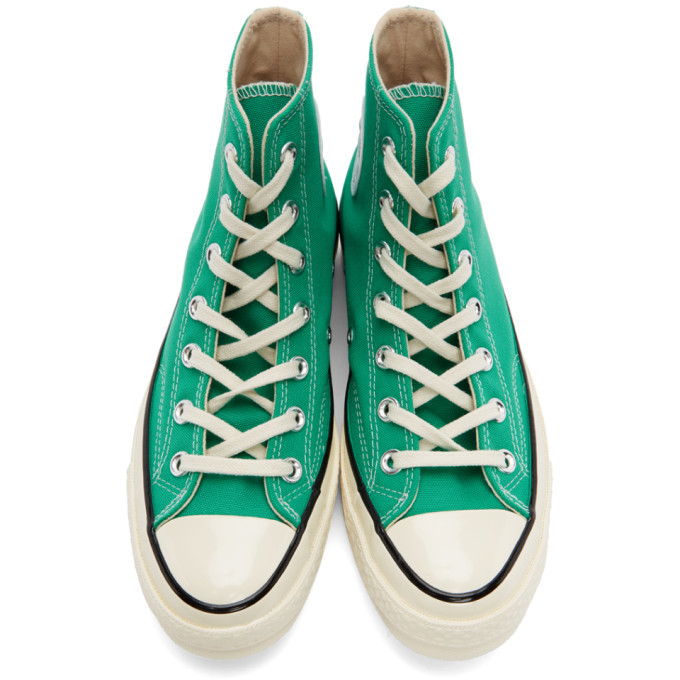 Converse Green Chuck 70 Hi Sneakers Converse