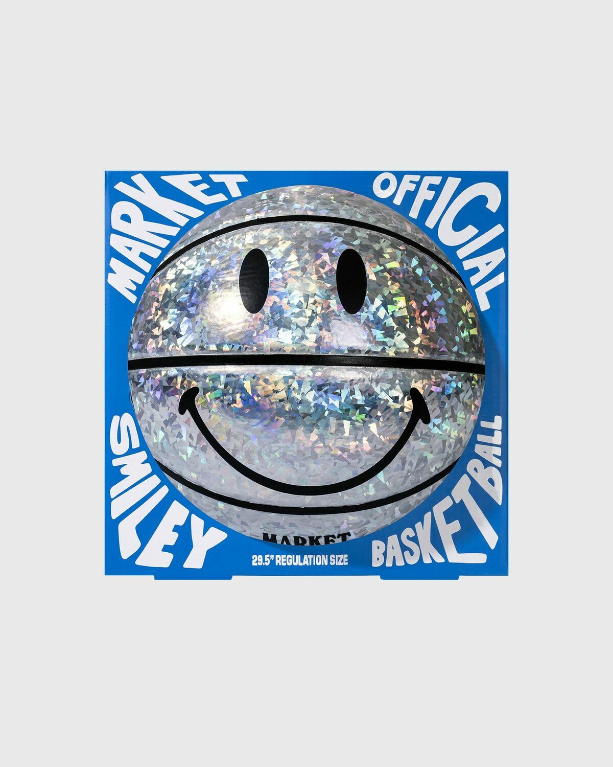 Market Smiley Hologram Basketball Size 7 Multi - Mens - Sports ...