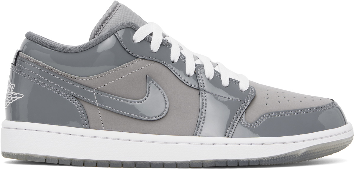 Nike Jordan Gray Air Jordan 1 Low SE Sneakers Nike Jordan Brand