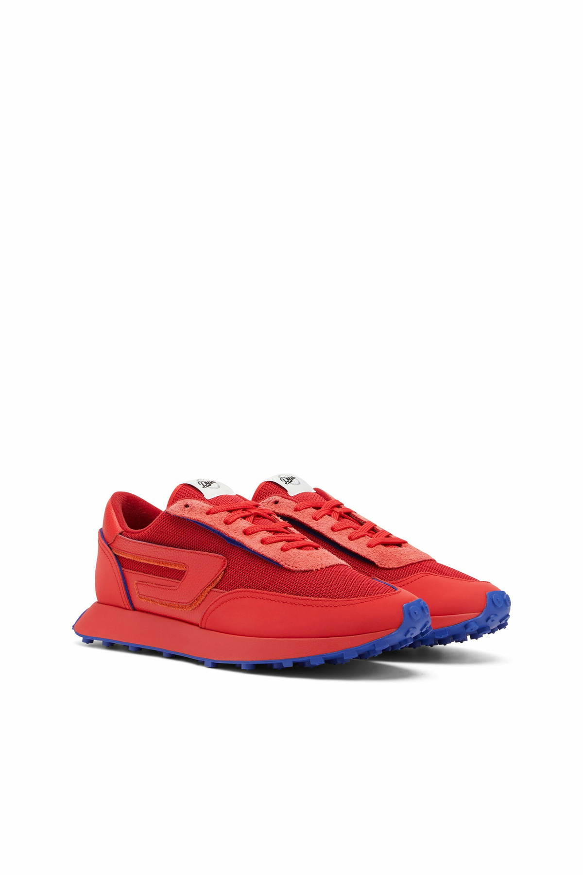 Diesel S-Racer Lc - Sneakers in mesh, suede and leather - Sneakers Mens ...