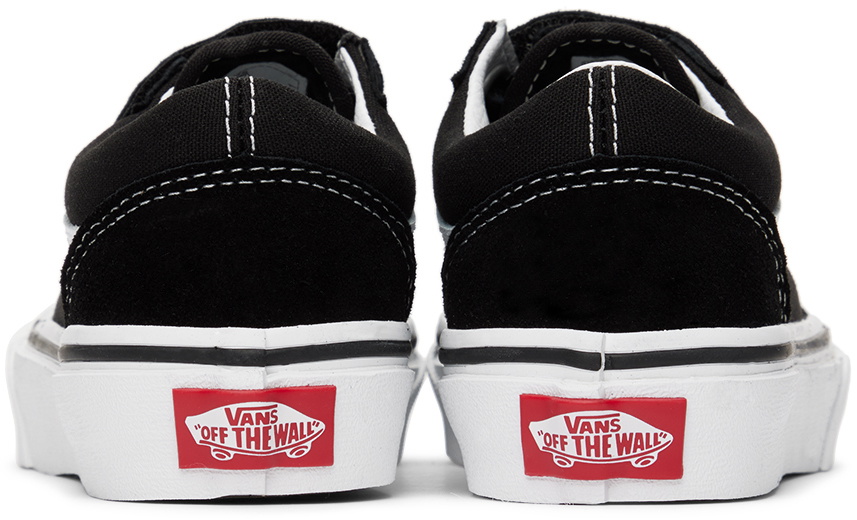 Vans Kids Black Old Skool V Little Kids Sneakers Vans