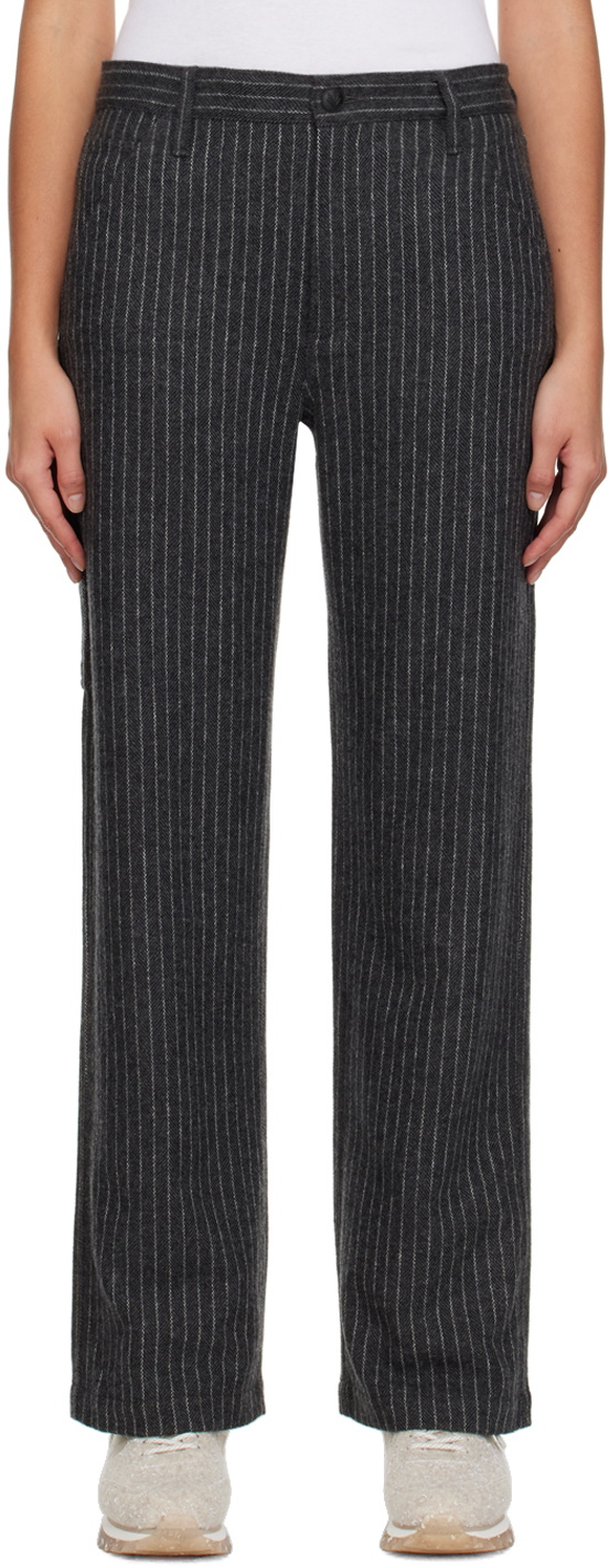 rag & bone Gray Sid Trousers Rag and Bone