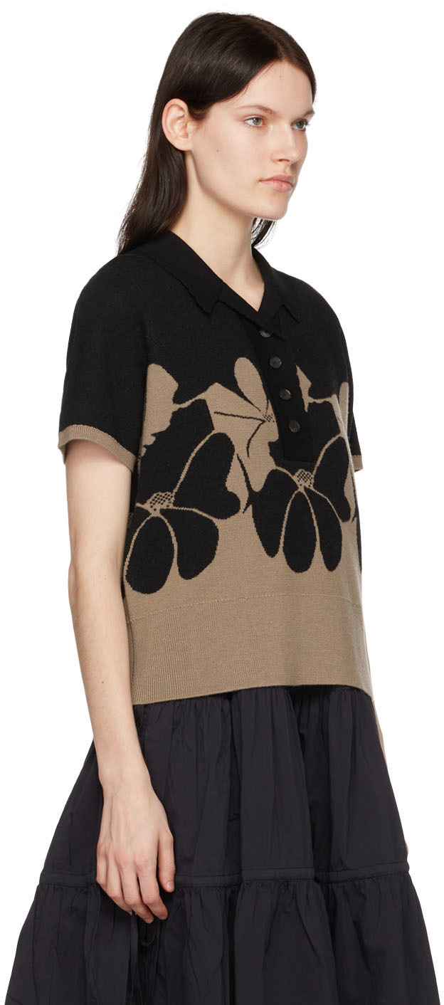 YMC Black & Brown Gordon Polo YMC