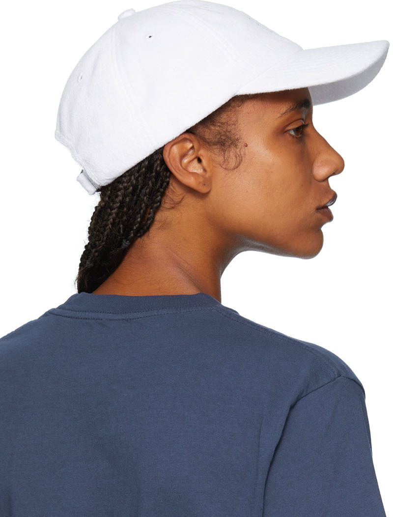 Sporty & Rich White SPRHWC Sponge Cap Sporty & Rich