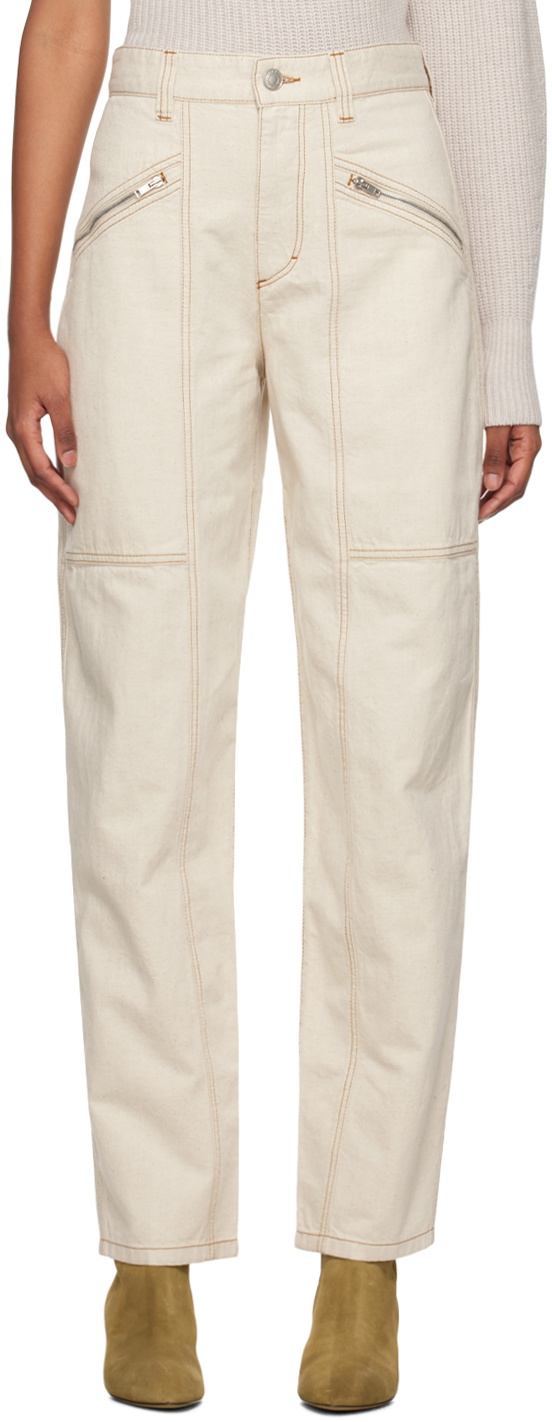 Isabel Marant Off-White Fanny Jeans Isabel Marant