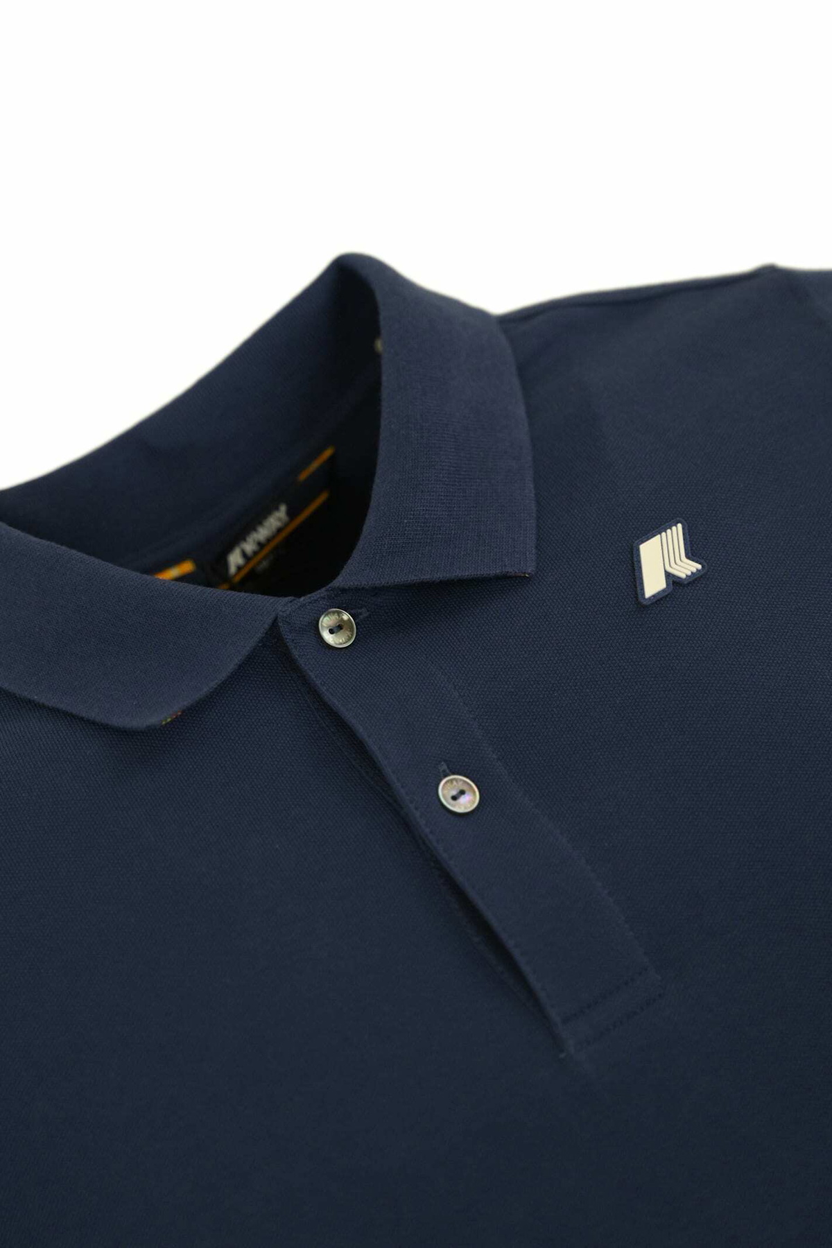 K-Way Vincent Piquet Polo Shirt In Cotton K-way