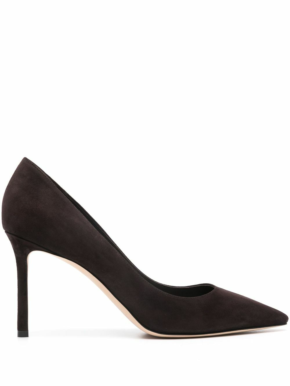 Jimmy Choo Brown Romy 85 Suede Pumps Jimmy Choo