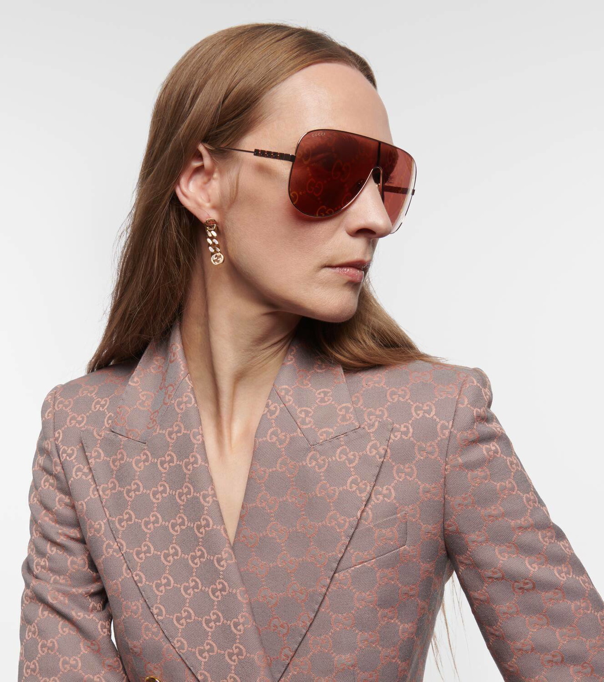 Gucci GG shield sunglasses Gucci