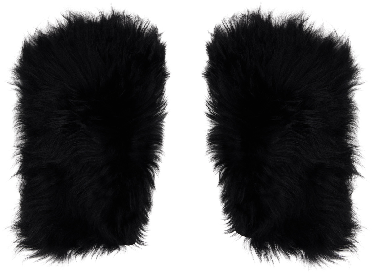 Moose Knuckles Black Arctic Mittens Moose Knuckles