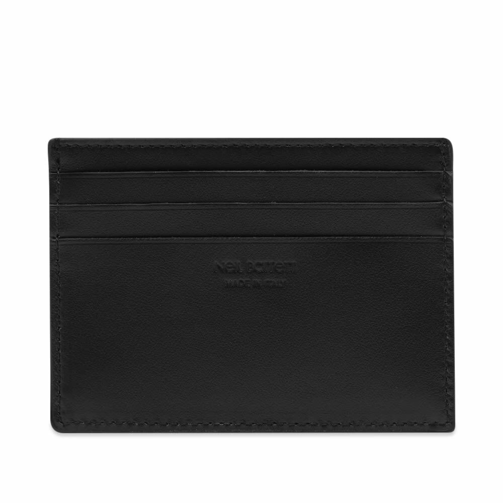 Neil Barrett Men's Chaos Bolt Card Holder in Black/White Neil Barrett