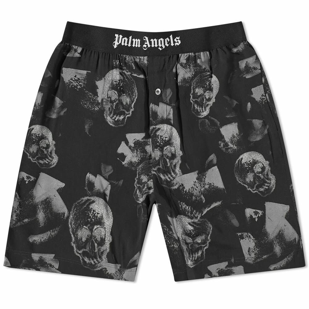 Palm Angels Skull Print Easy Short Palm Angels