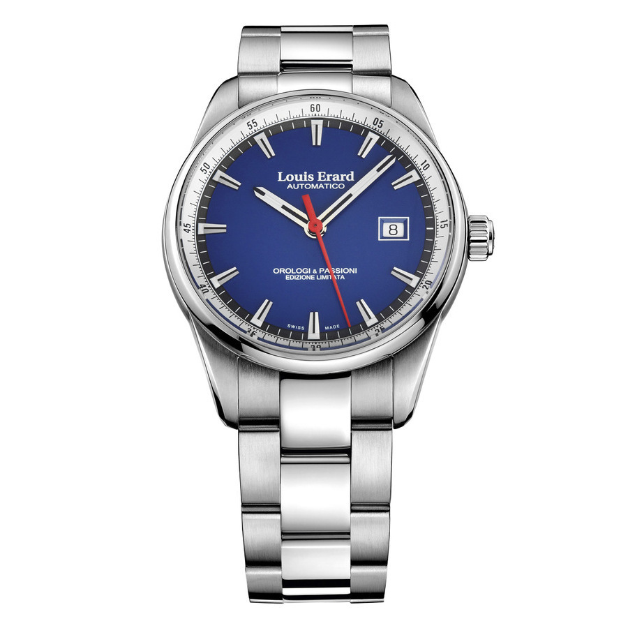 Louis Erard Heritage Automatic Blue Dial Mens Watch 69105AA55.BMA19 ...