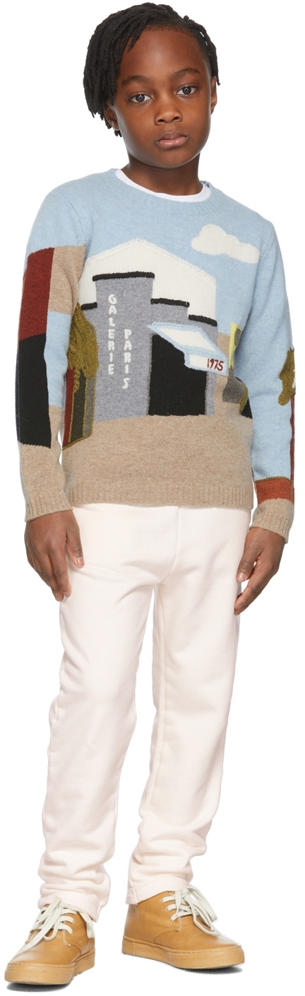 Bonpoint Kids Multicolor Graphic Tristan Sweater Bonpoint