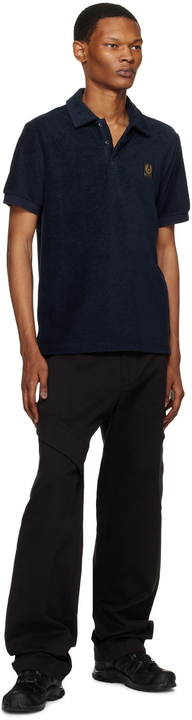 Belstaff Navy Tether Polo Belstaff