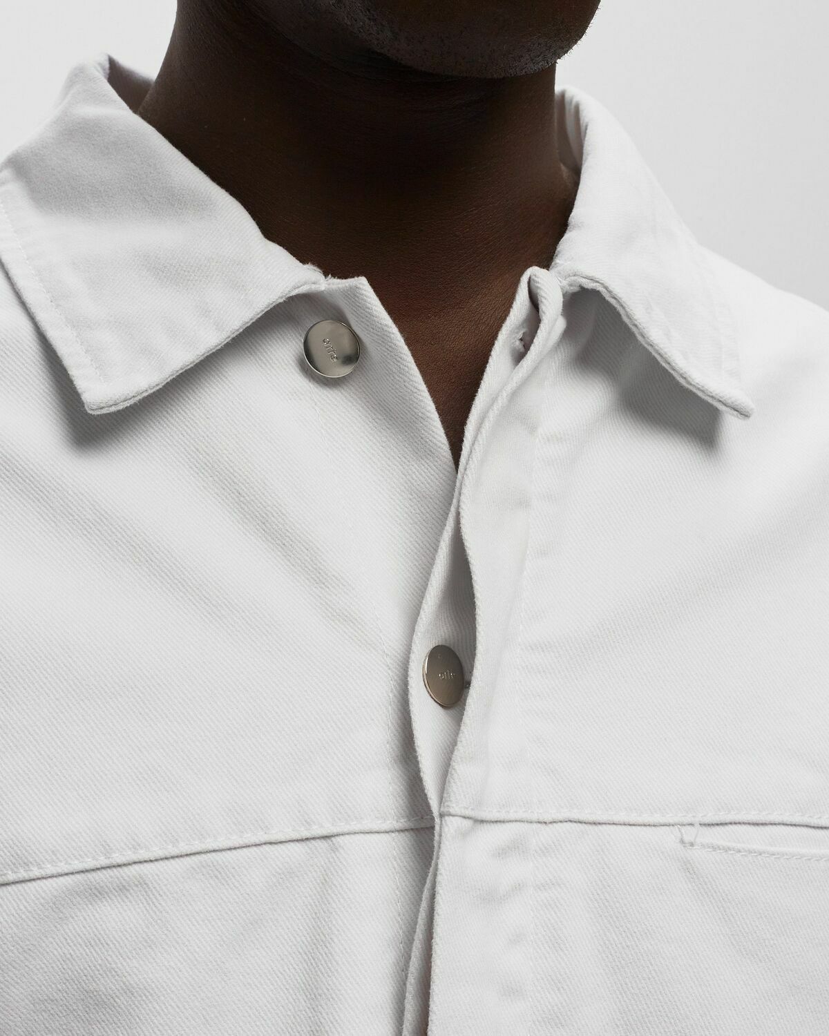 Arte Antwerp Heart Embroidery Workwear Jacket Grey Overshirts Arte Antwerp