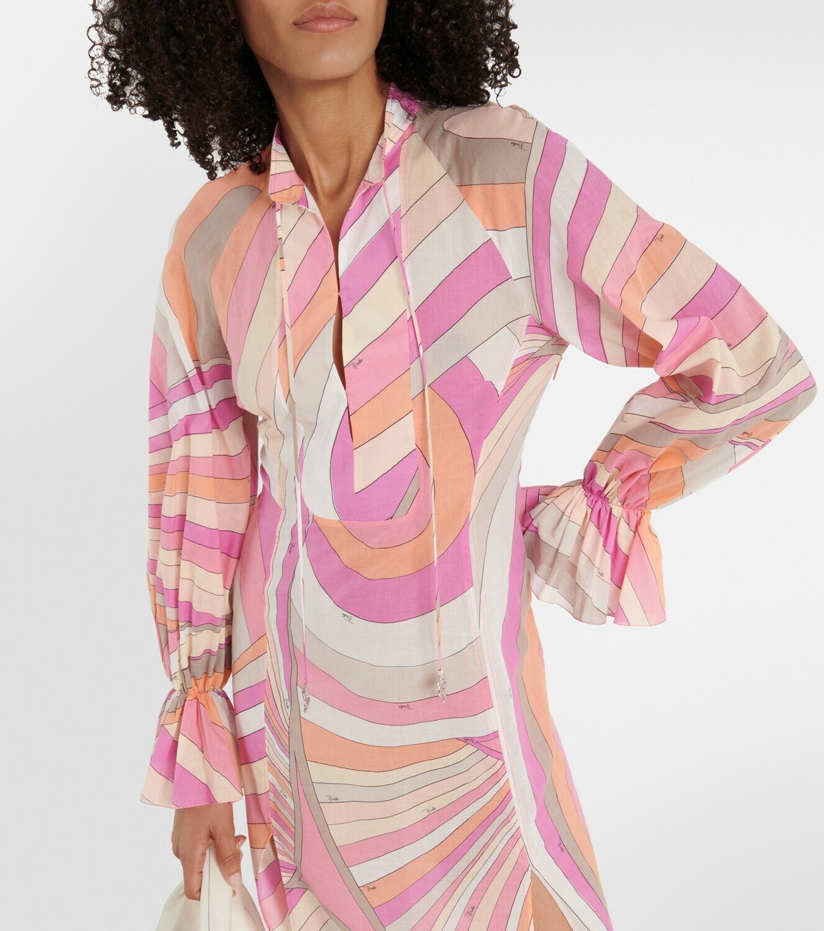 Pucci Printed cotton maxi dress Emilio Pucci