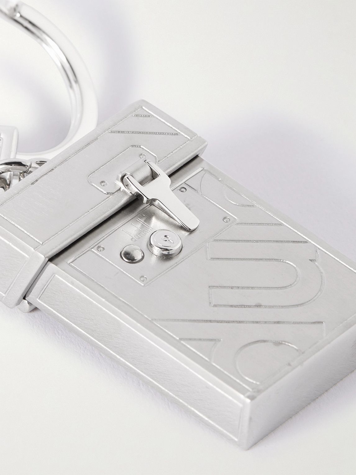 Dunhill - Silver-Tone Key Fob Dunhill