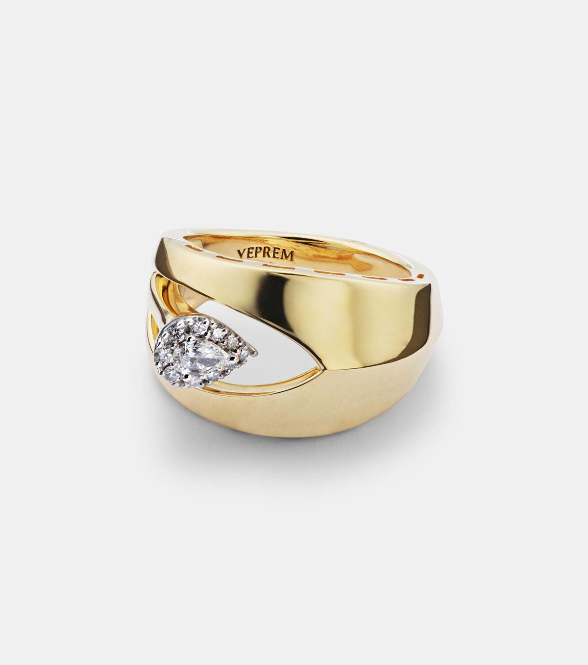 Yeprem 18kt gold ring with diamonds Yeprem