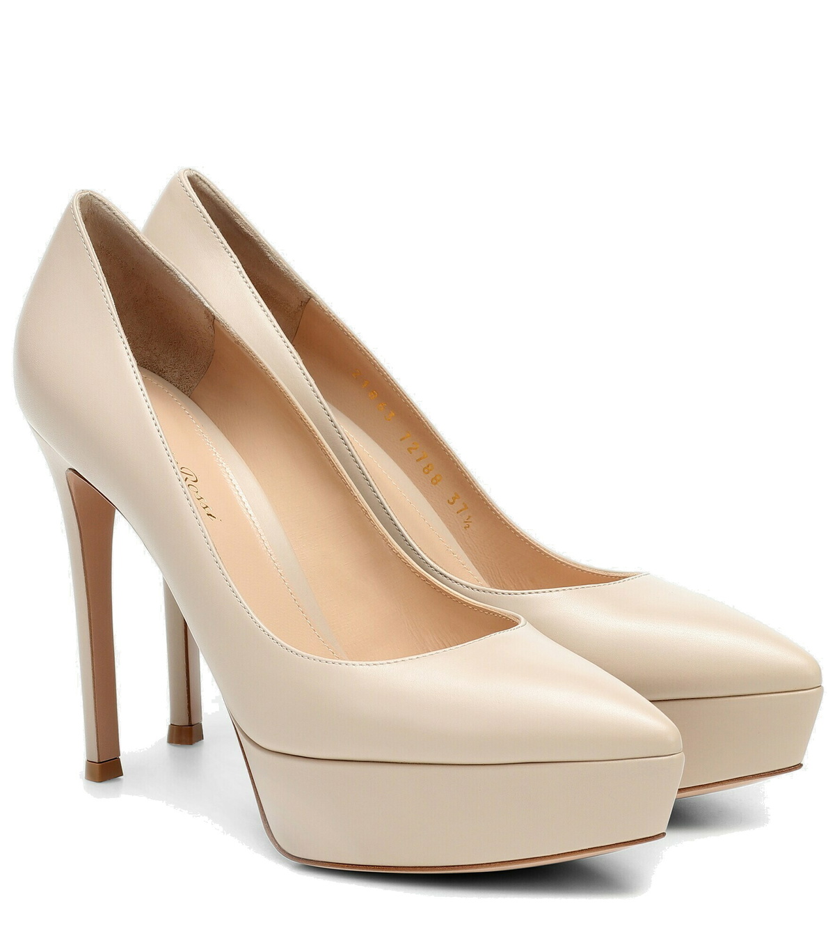 Gianvito Rossi - Dasha leather pumps Gianvito Rossi
