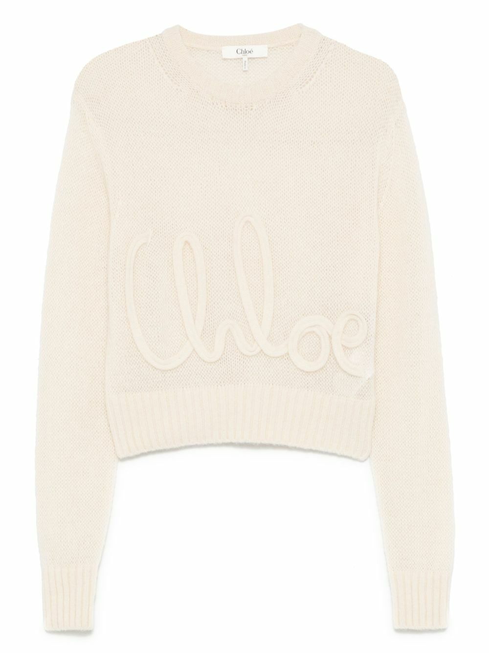 Chloé Logo-Embellished Sweater Chloe