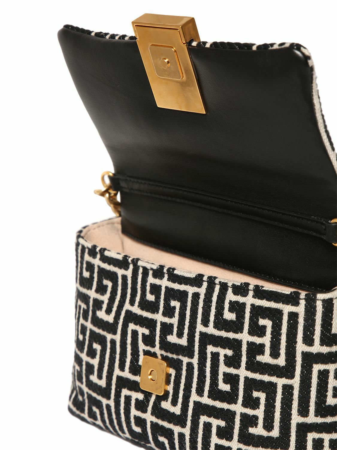 BALMAIN Mini 1945 Monogram Jacquard Bag Balmain