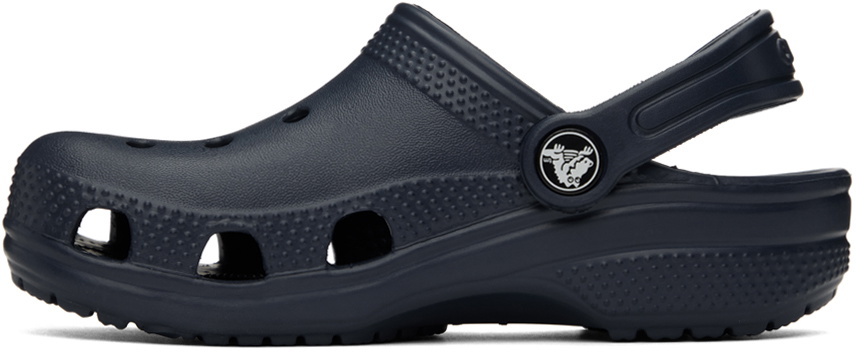 Crocs Kids Navy Classic Clogs Crocs