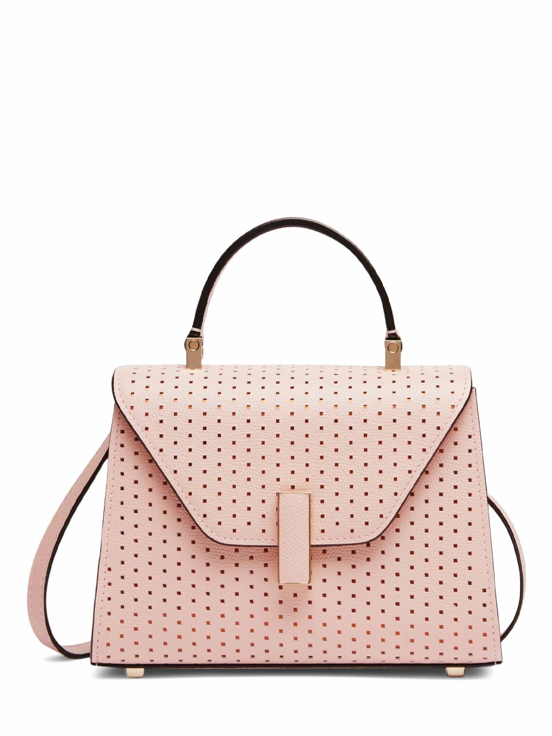 VALEXTRA - Micro Iside Laminated Top Handle Bag Valextra