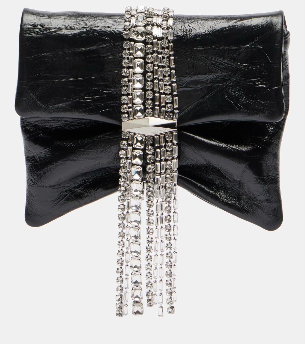 Jimmy Choo Zandra embellished leather shoulder bag Jimmy Choo
