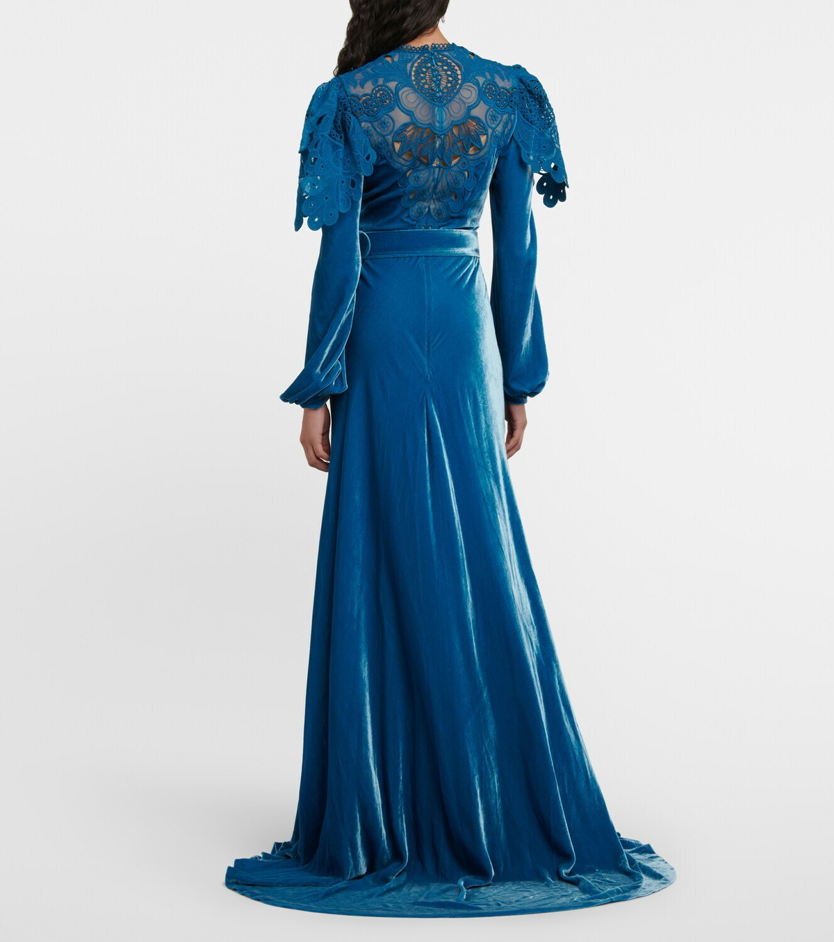 Costarellos Velvet gown Costarellos