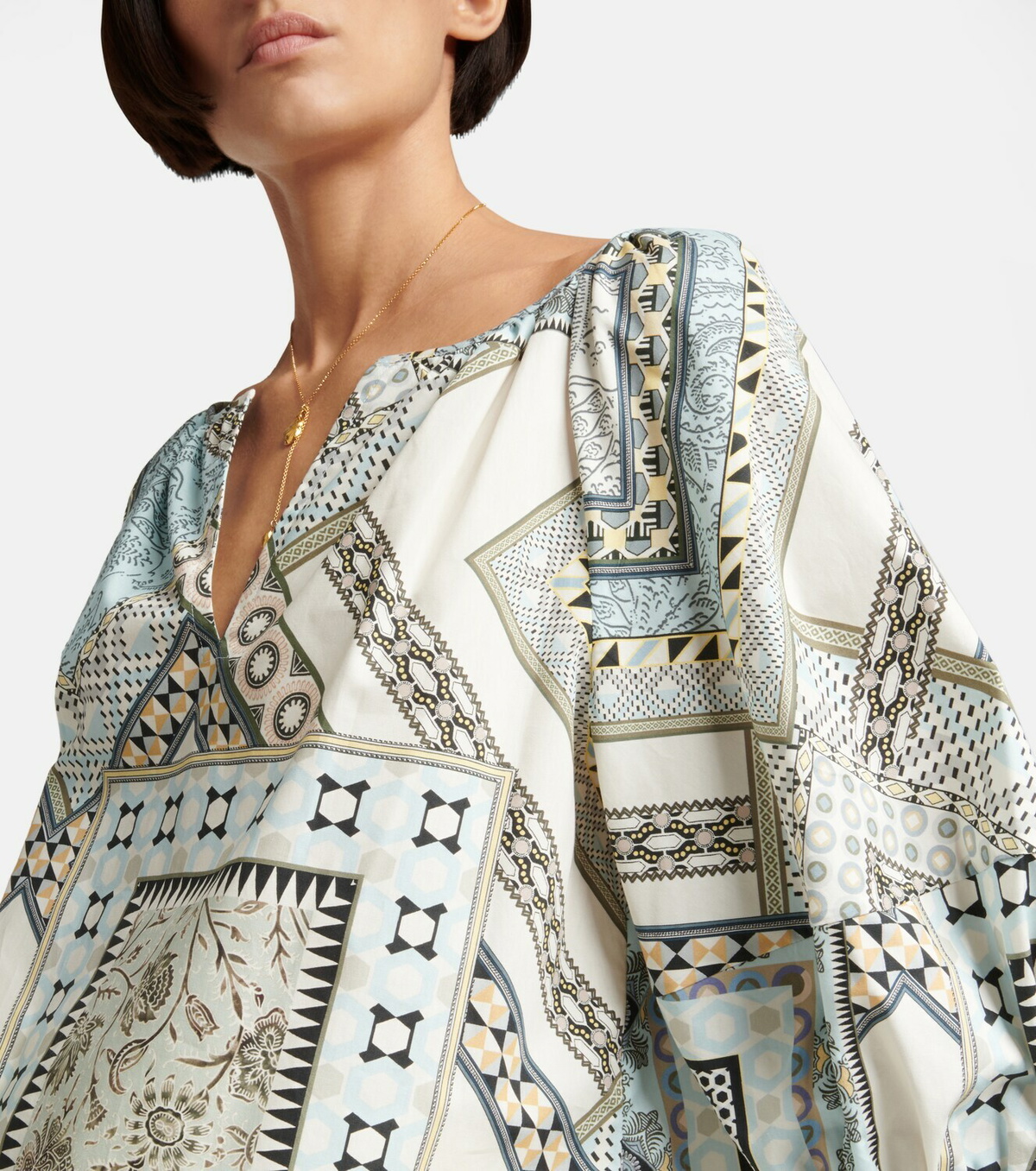 Etro - Printed cotton blouse Etro