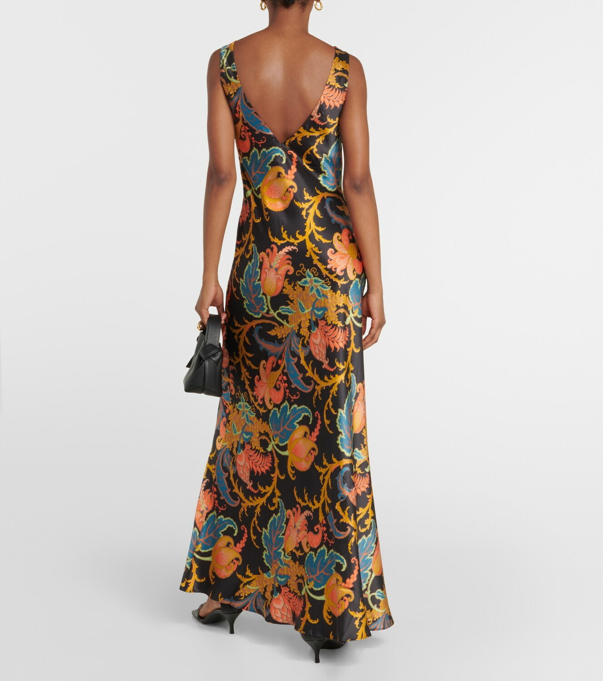 SIR Artiste printed silk maxi dress SIR.