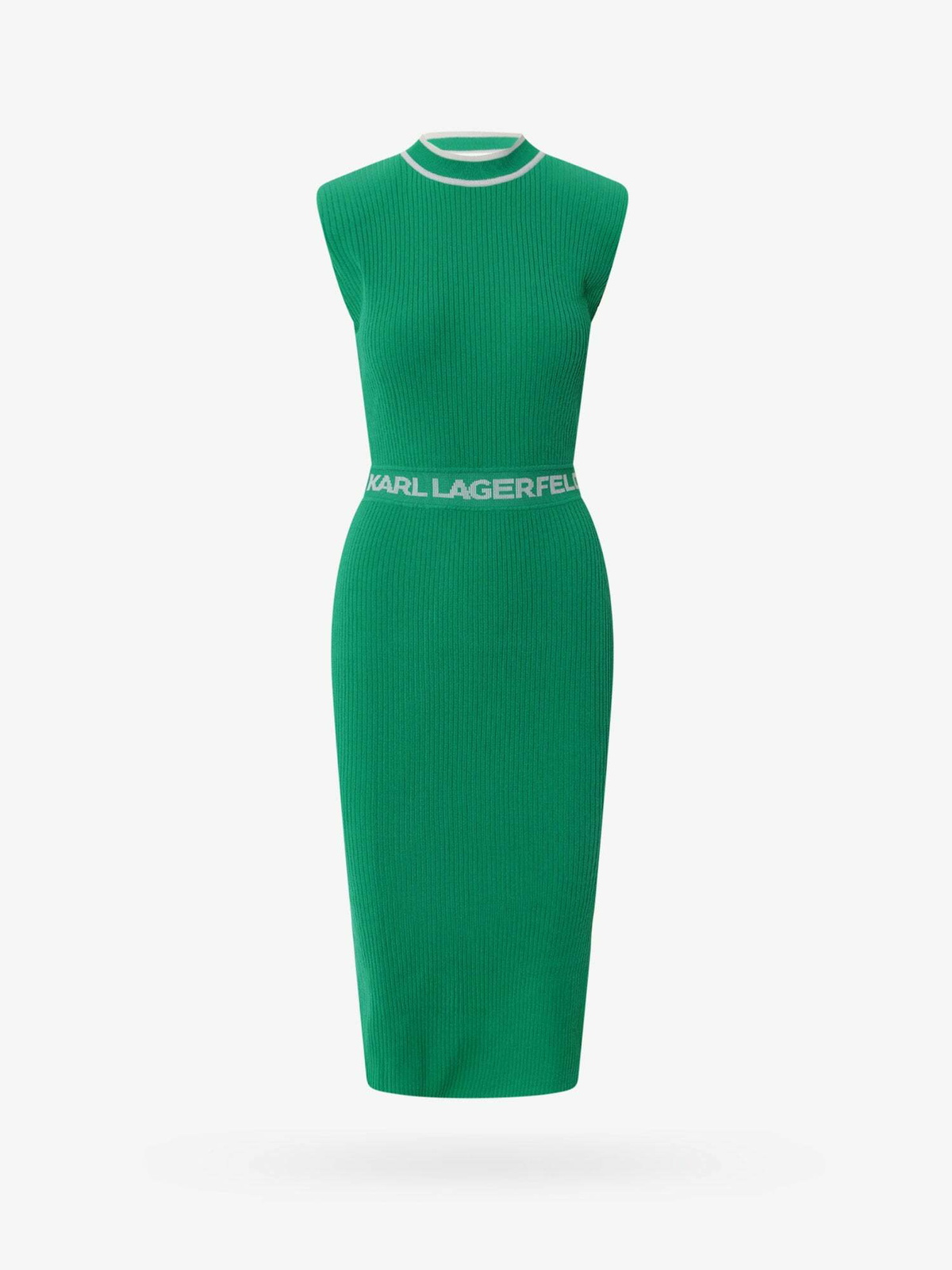 Karl Lagerfeld Dress Green Womens Karl Lagerfeld