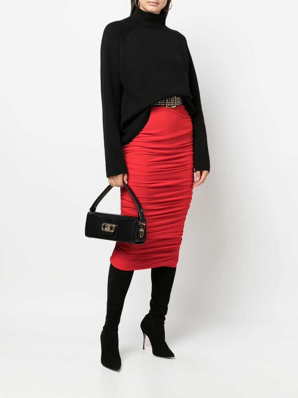 LANVIN - Clasp Box Leather Mini Bag Lanvin