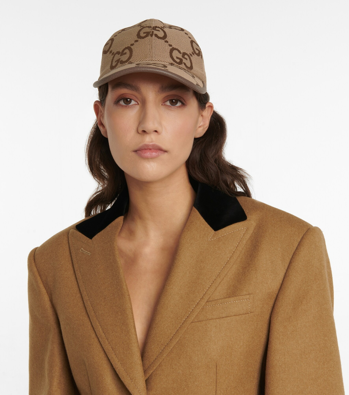 Gucci - Maxi GG Supreme canvas cap Gucci